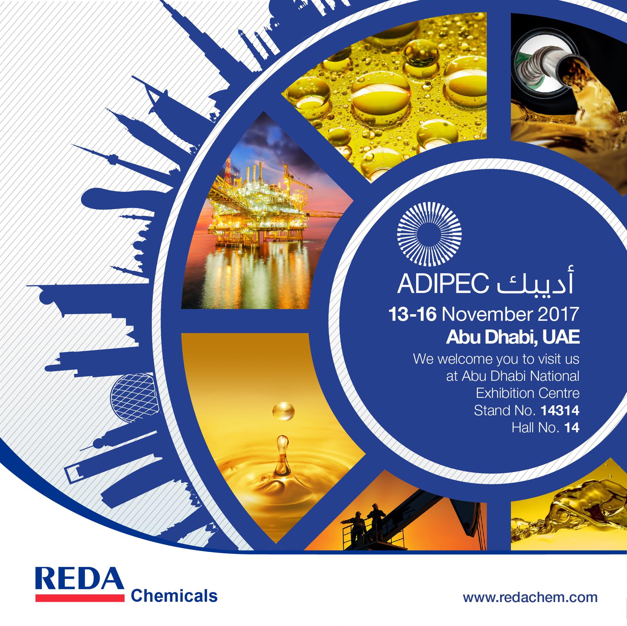 REDA Chemicals Attending ADIPEC 2017 – REDA Group